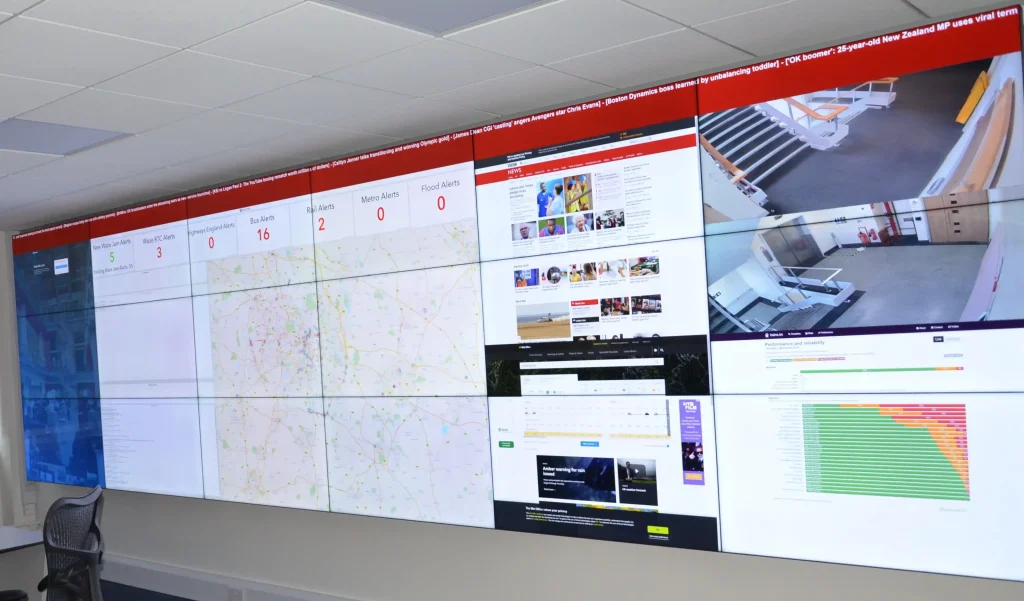 West Midlands Regional Transport Coordination Centre - UVS